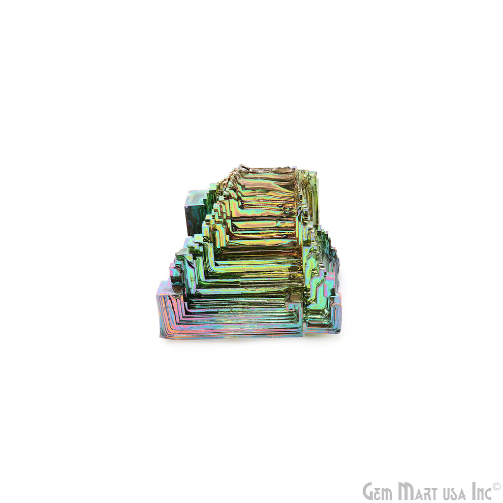 Bismuth Crystal Rainbow Bismuth XXL Crystal Cluster Display Specimen M ...