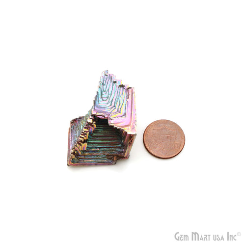 Bismuth Crystal Rainbow Bismuth XXL Crystal Cluster Display Specimen M ...