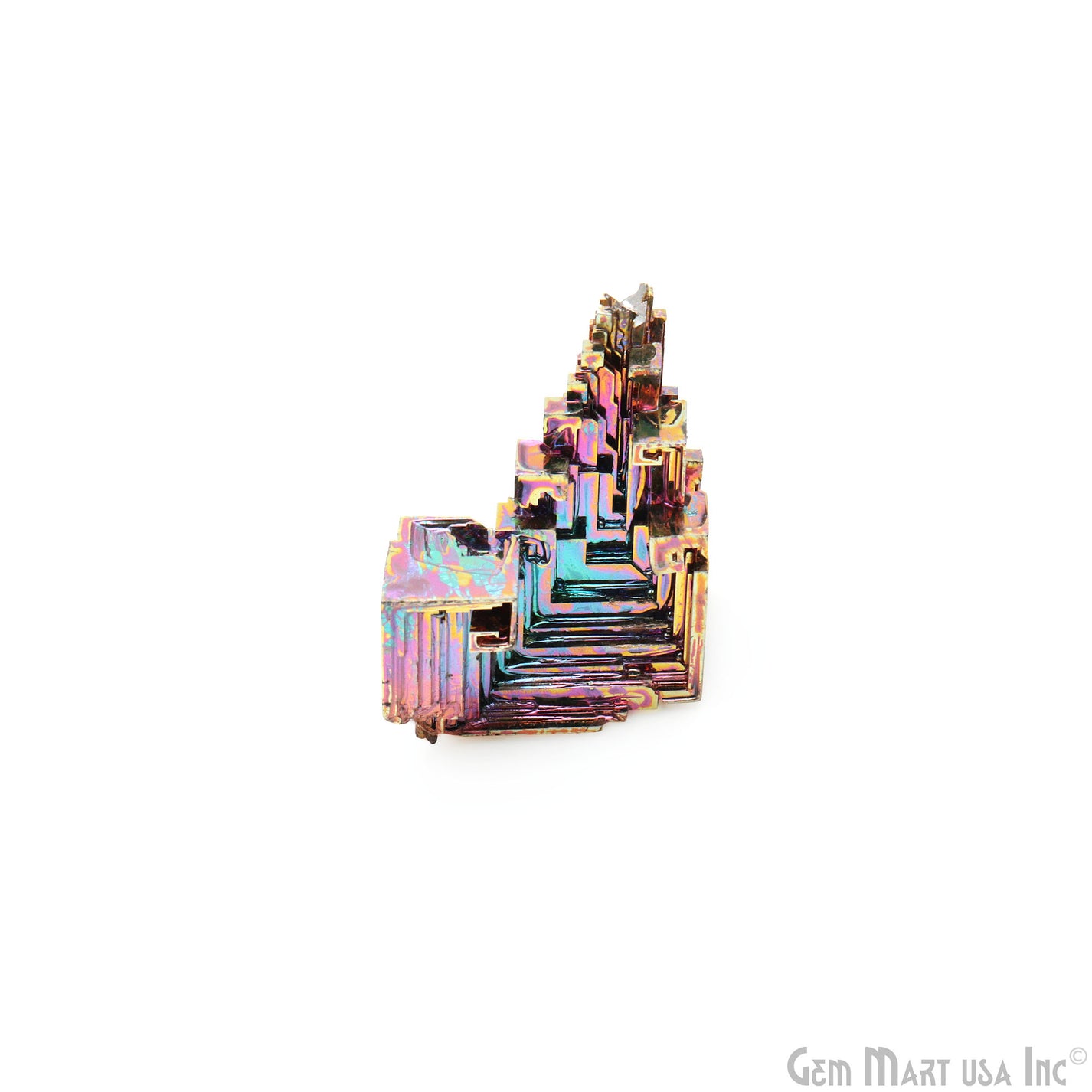 Bismuth Crystal Rainbow Bismuth XXL Crystal Cluster Display Specimen M ...