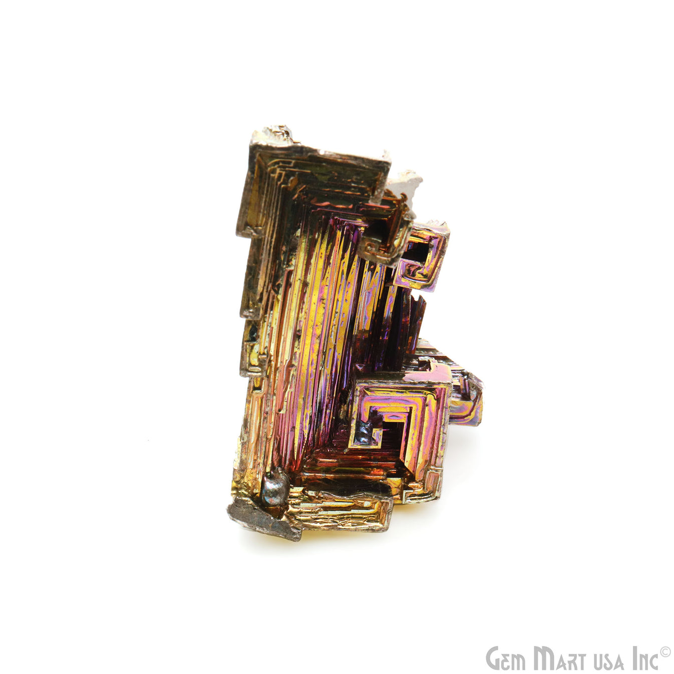 Bismuth Crystal Rainbow Bismuth XXL Crystal Cluster Display Specimen M ...