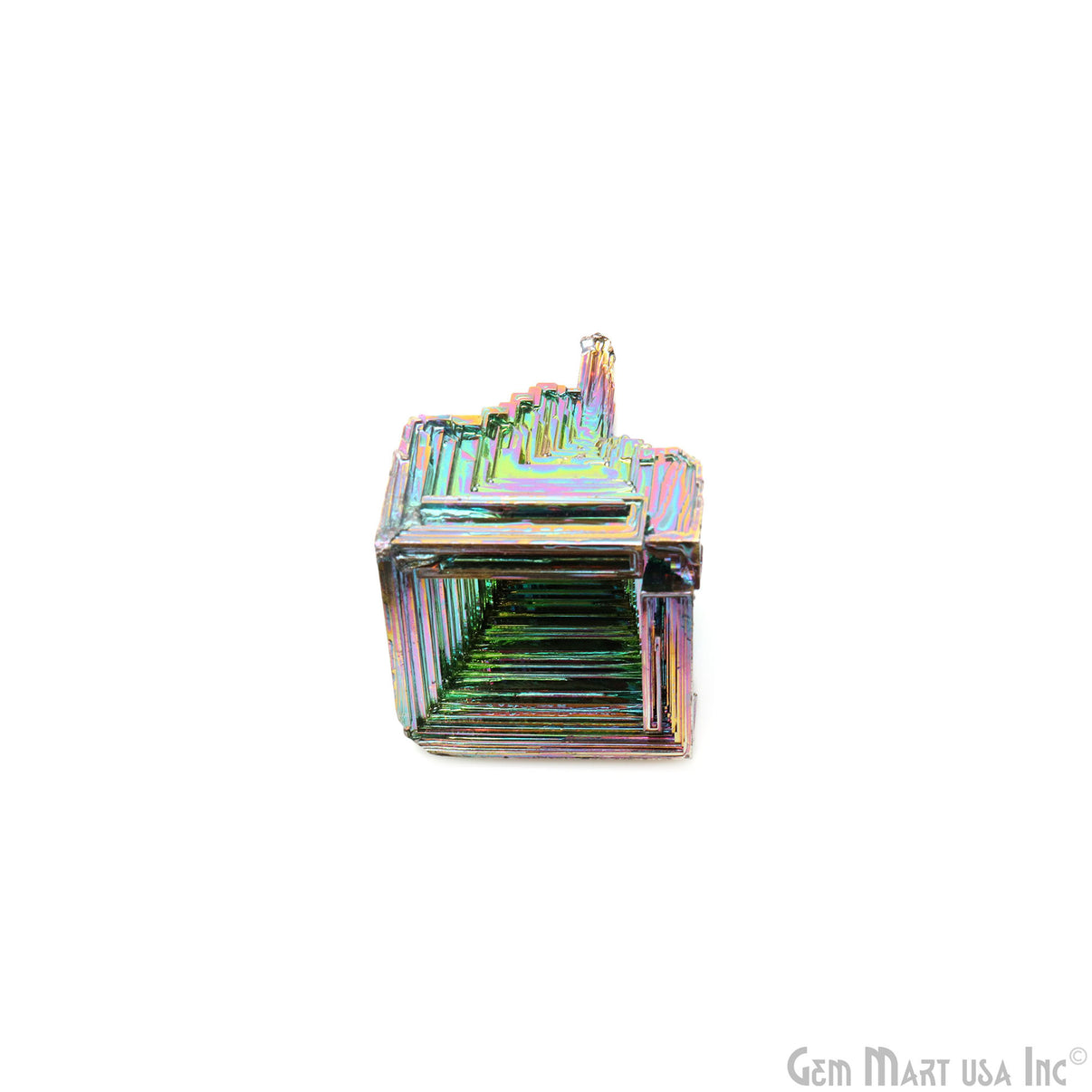 Bismuth Crystal Rainbow Bismuth XXL Crystal Cluster Display Specimen M ...