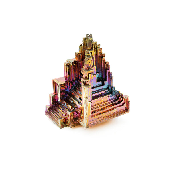 Bismuth Crystal Rainbow Bismuth XXL Crystal Cluster Display Specimen M ...