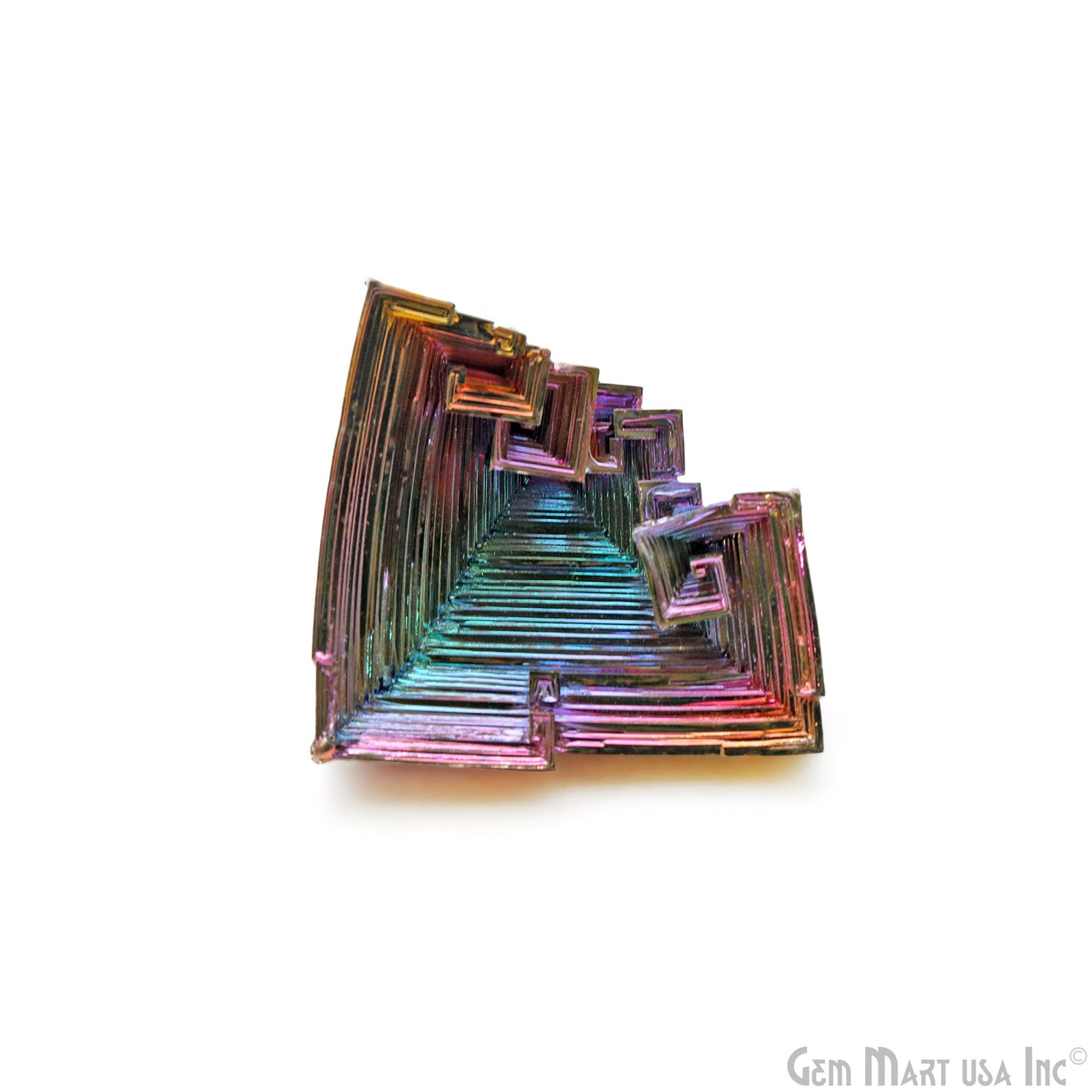 Bismuth Crystal Rainbow Bismuth XXL Crystal Cluster Display Specimen M ...
