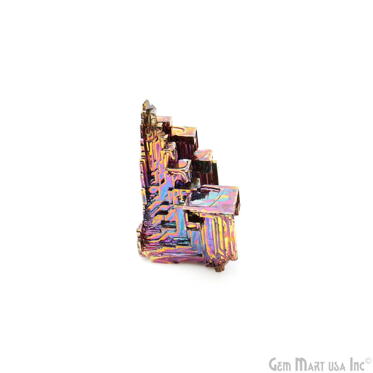 Bismuth Crystal Rainbow Bismuth XXL Crystal Cluster Display Specimen M ...