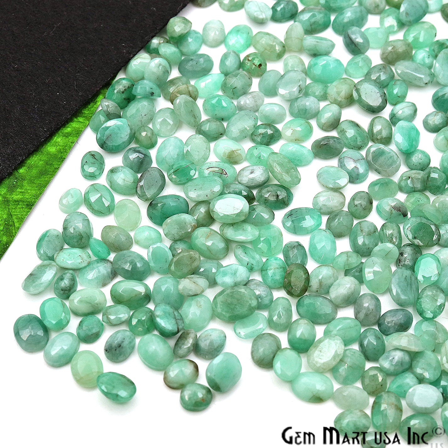 Emerald Wholesale Gemstones, 100% Natural Precious Gems, Green Faceted ...