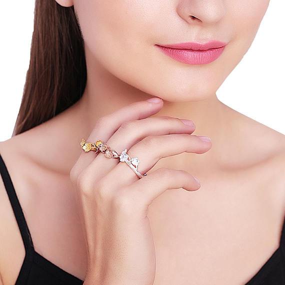 Minimalistic Stackable Adjustable Wedding Band Ring (GP-SP-RP) – GemMartUSA