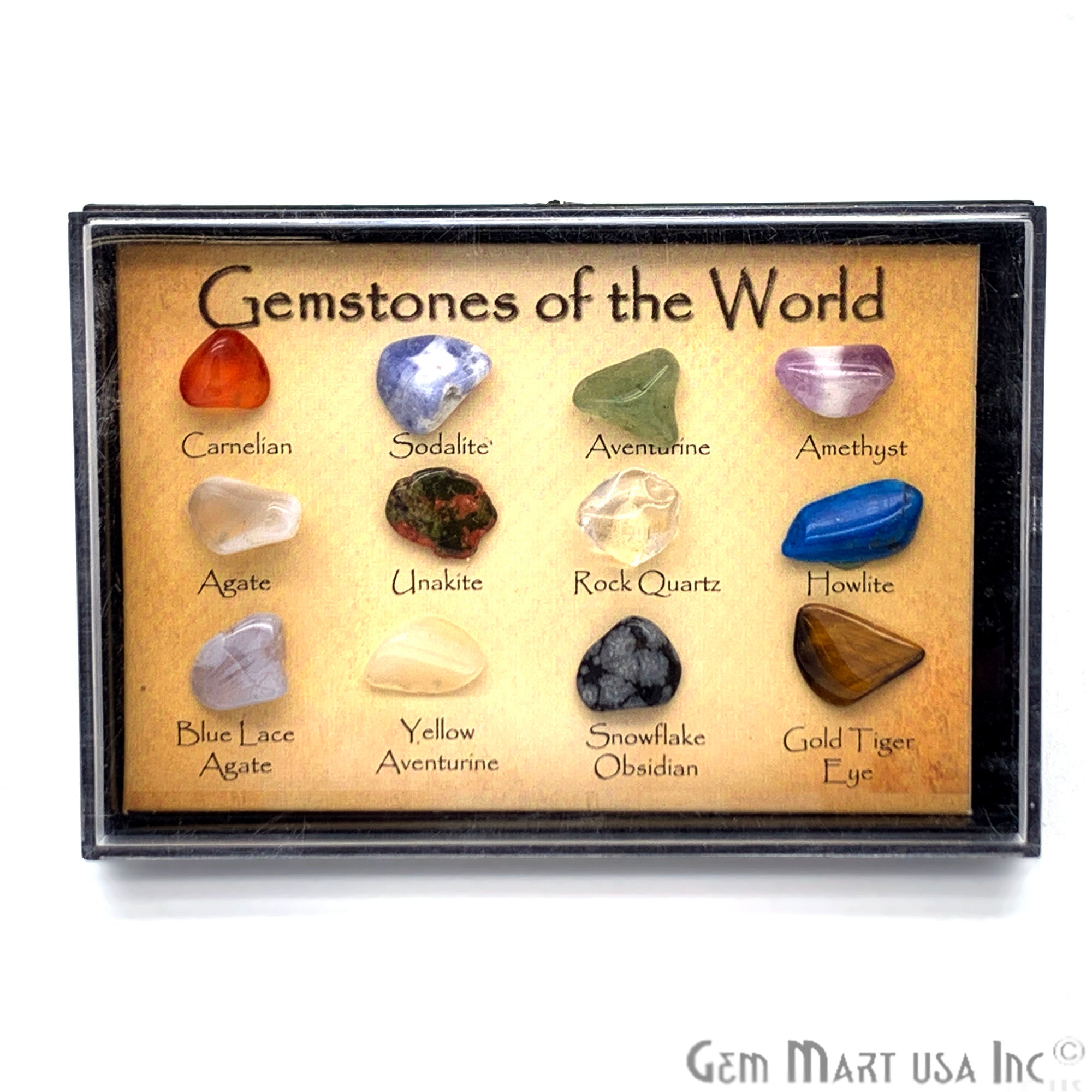 Semi Precious Stones Chart